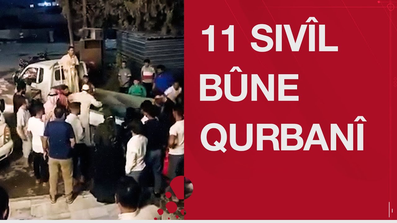 Dêr Hafir.. 11 sivîl bûne qurbaniyên topbarana li ser gundekî - YouTube