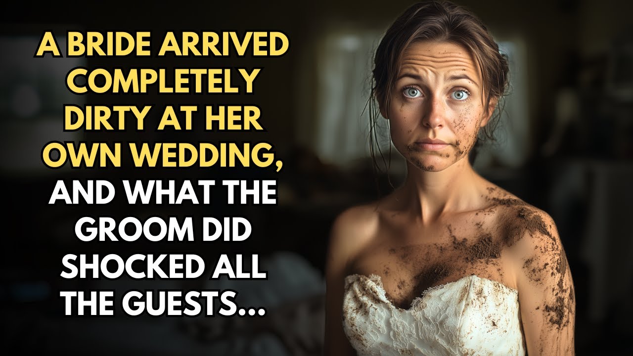 A BRIDE ARRIVED COMPLETELY DIRTY AT HER OWN WEDDING, AND WHAT THE GROOM ...