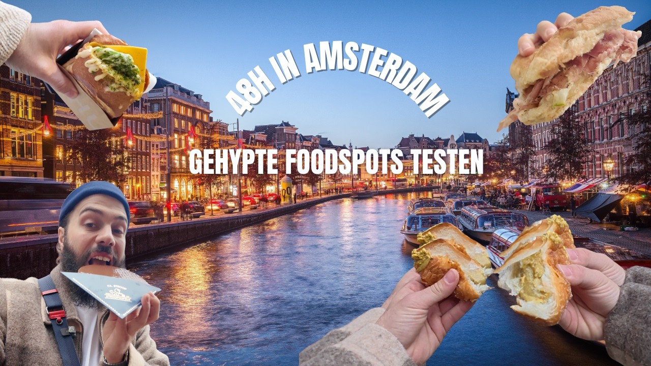 VERRÜCKTESTEN😳Foodspots📍Amsterdam: Riesen Toast, Cruffins uvm - YouTube
