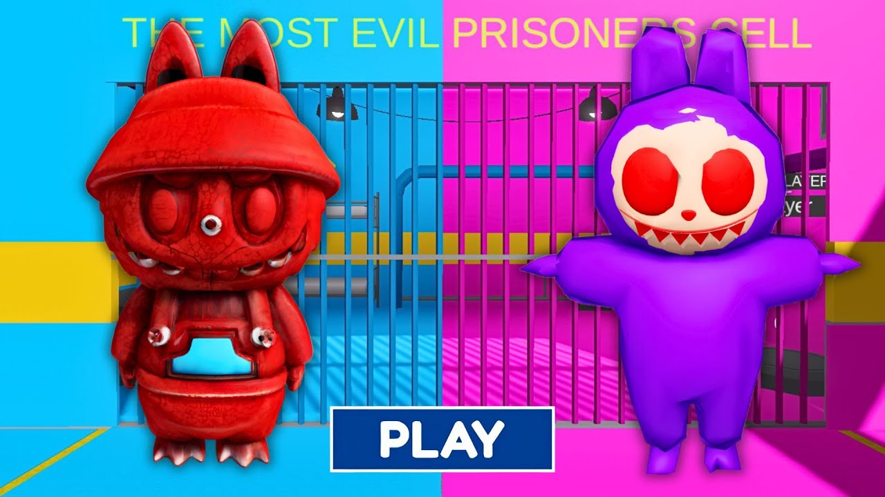 🥊ROBLOX OBBY BATTLE | RED LABUBU VS PURPLE PRISON RUN! (Obby)! ROBLOX # ...
