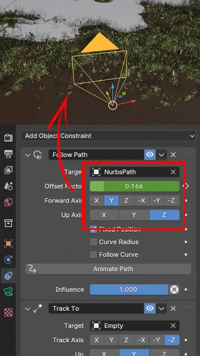 Blender CAMERA Animation, Follow Path and Object Constraint #blender3d #tutorial #animation ...