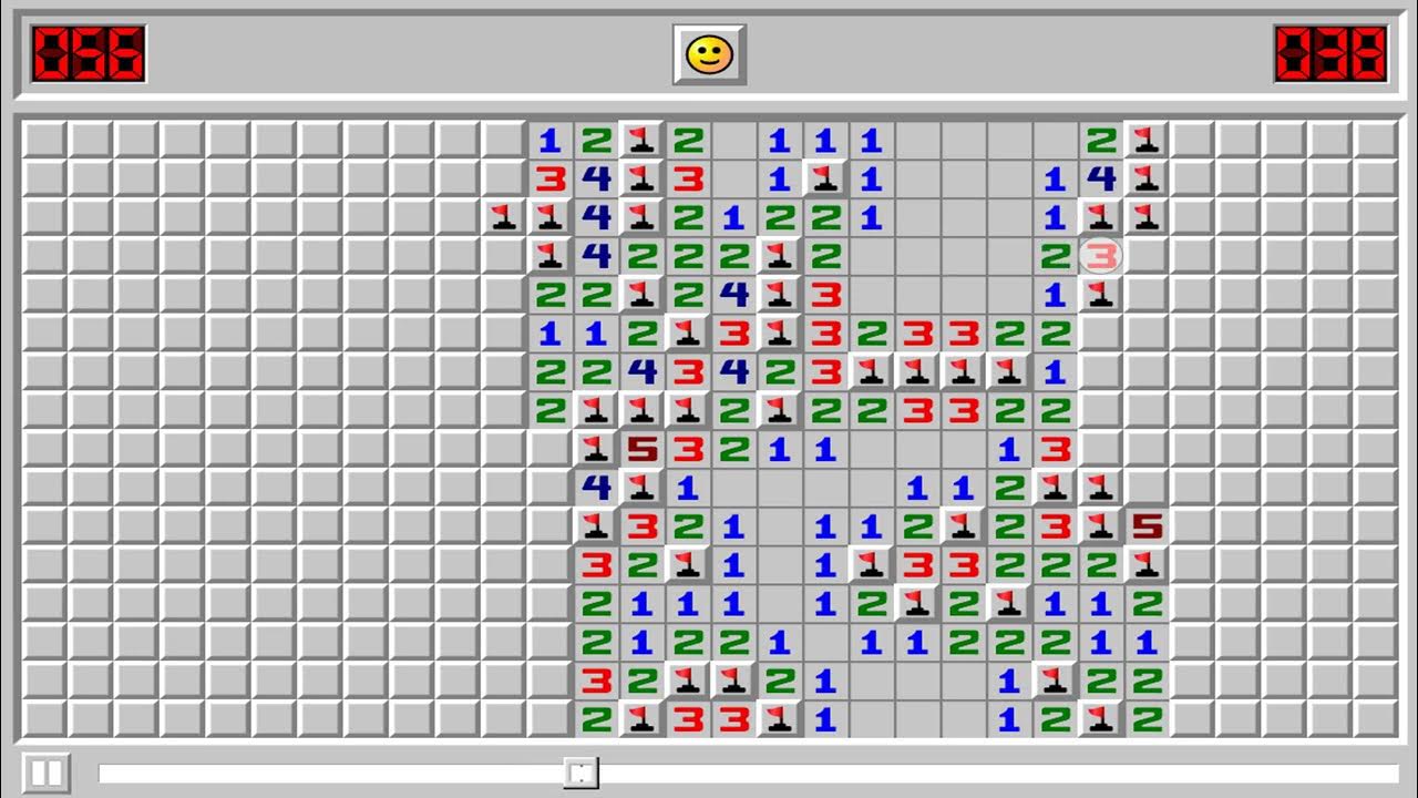 지뢰찾기 전문가 모드 103초 클리어(minesweeper expert 103sec clear) - YouTube