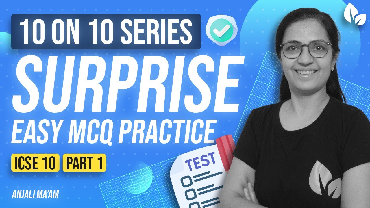 MCQ | 10 on 10 Series | Part 1 | User Defined Methods | Batch 2021-22 | Semester 1 | Anjali Ma ...