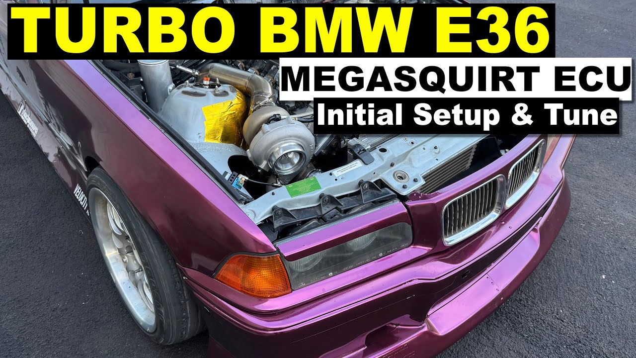 Tuning A Turbo BMW E36 With A Megasquirt MS3Pro PnP ECU - YouTube