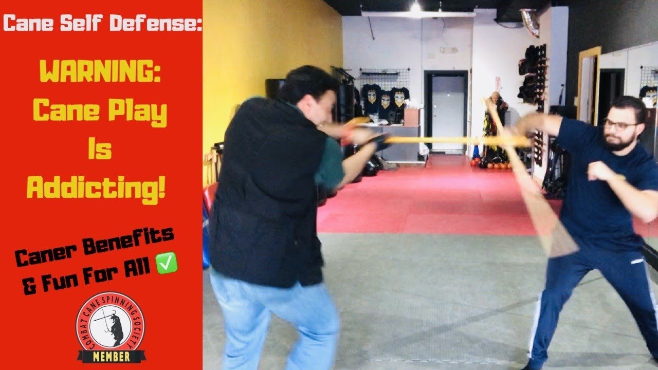 Cane Self Defense: WARNING-Cane Play Is Addicting! - YouTube