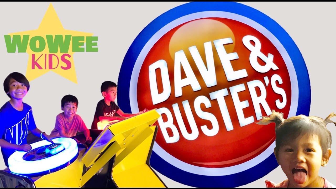 Family Fun Time at Dave & Buster's | Indoor Games & Arcades | We Won ...