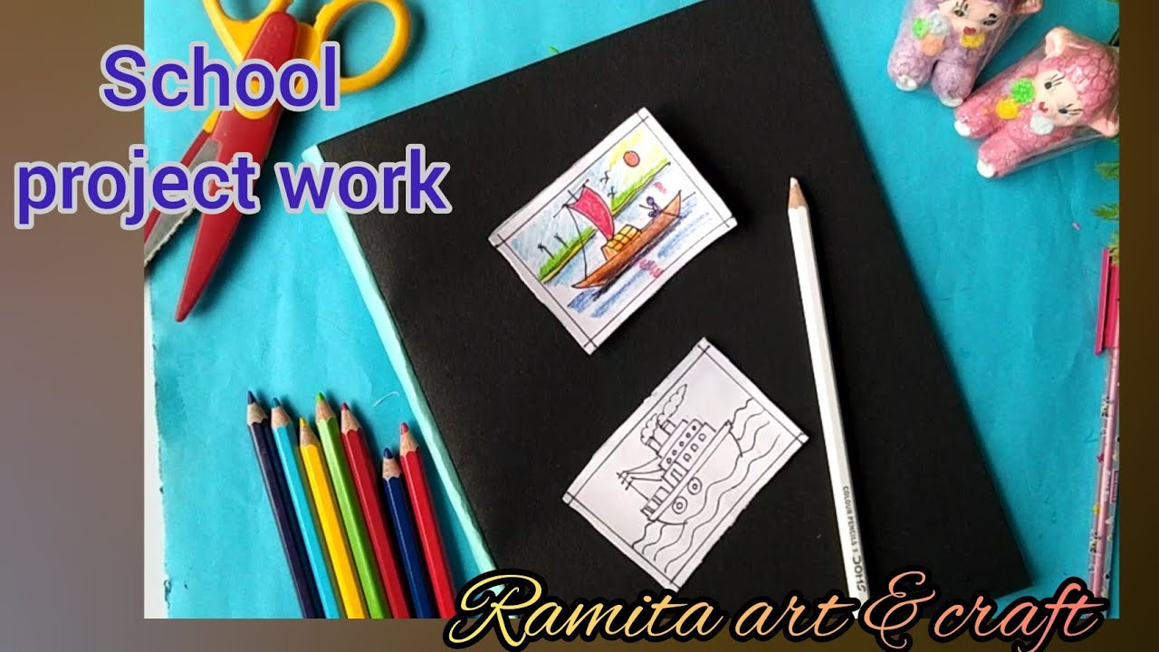 student's school project Chart । gk project work - YouTube