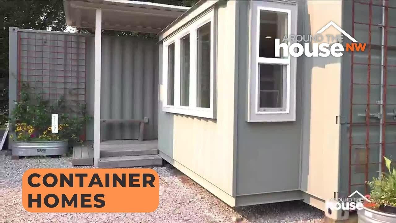 Eric Tours Container Homes from Relevant Buildings - YouTube