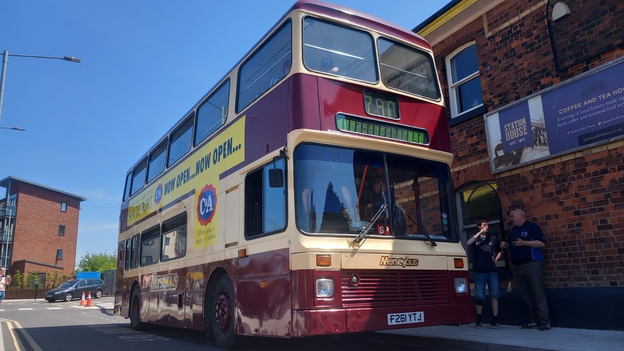 Route 96 | Merseybus Leyland Olympian/NC Palatine 261 (F261 YTJ) - YouTube