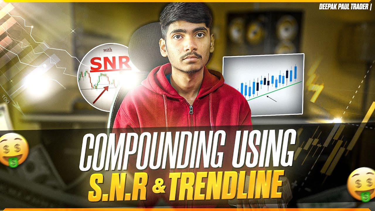 100$ To 600$ 3 Step Compounding Using Snr And Trendline | Quotex ...