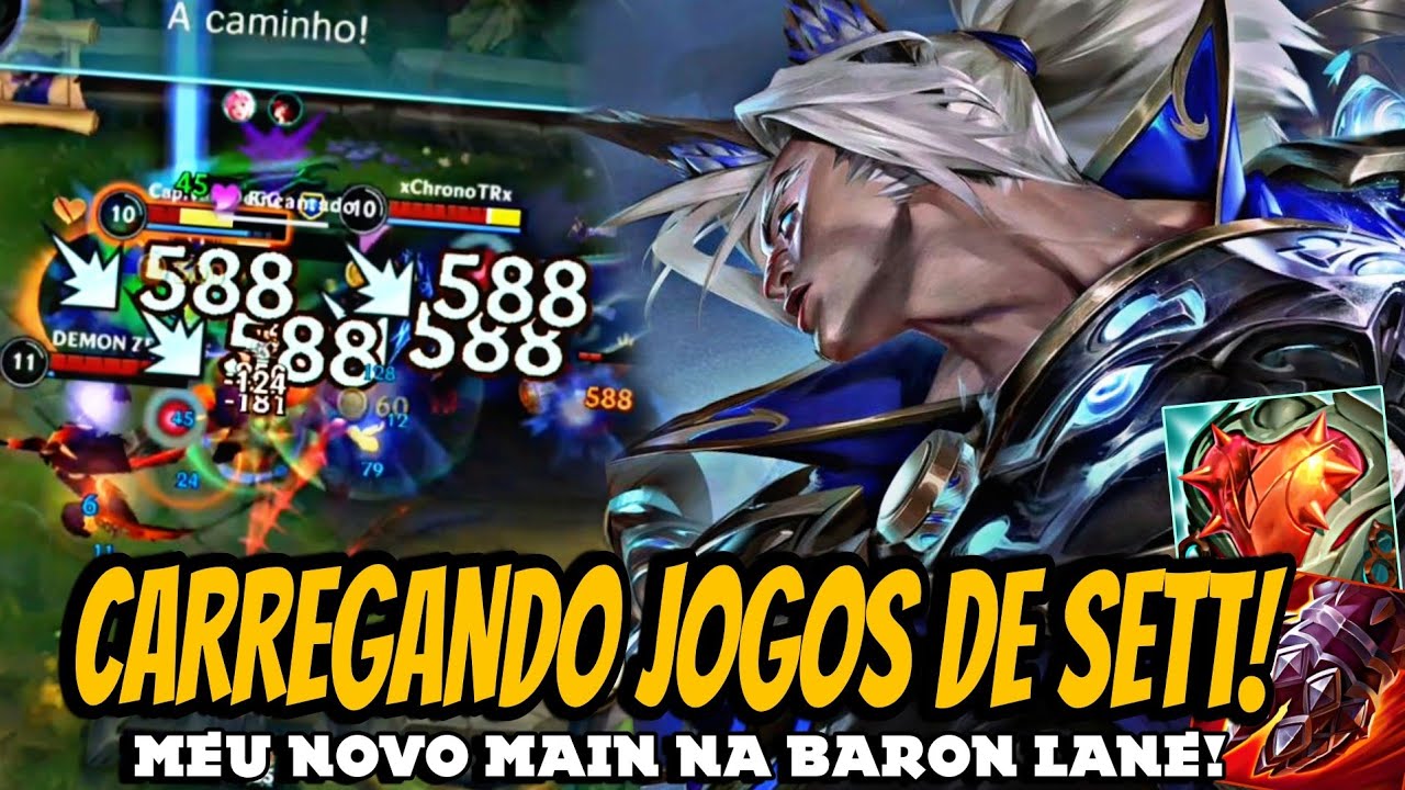 SETT - É ASSIM QUE SE CARREGA UMA PARTIDA SENDO TOP LANER!! LoL Wild ...