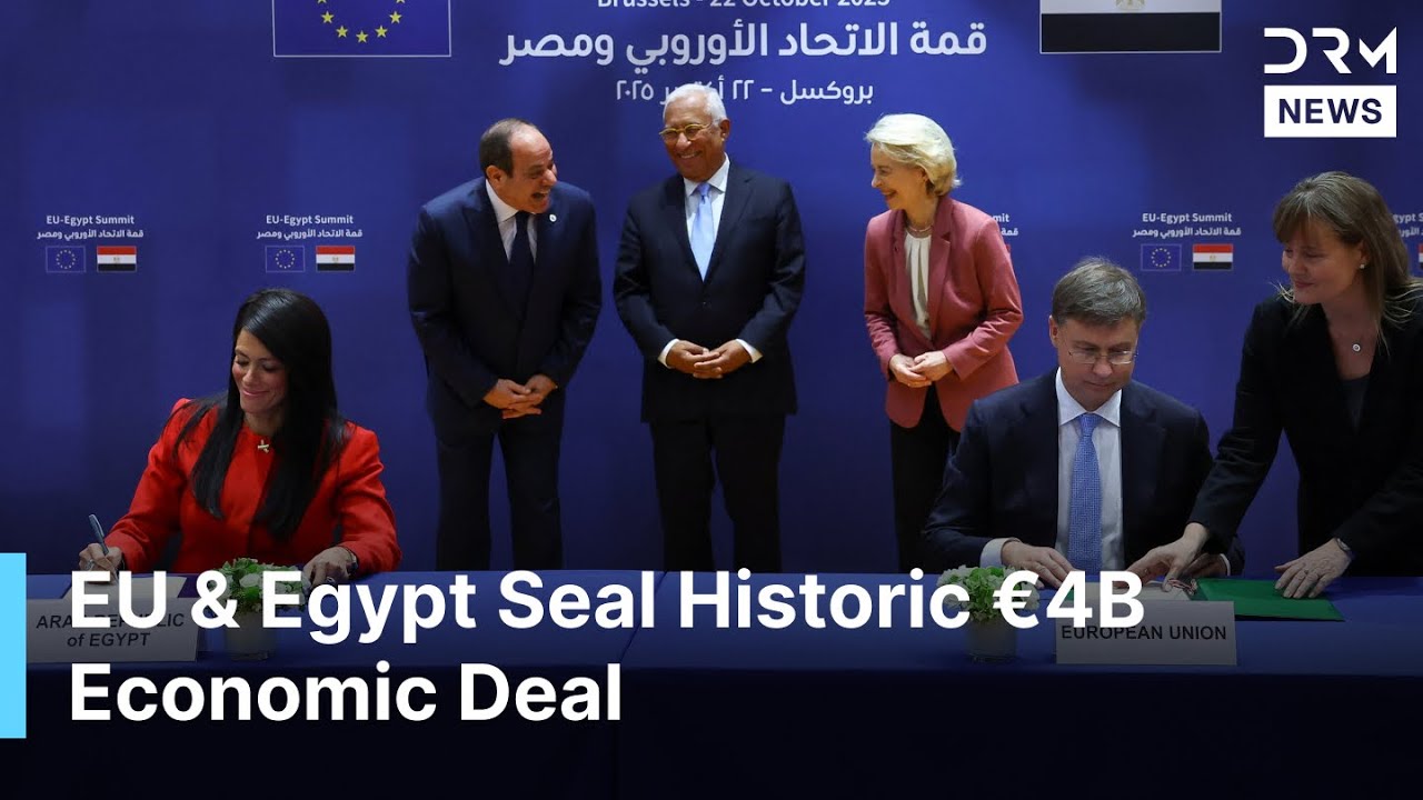 EU–Egypt Summit: €4 Billion Financing & Major Innovation Partnership ...