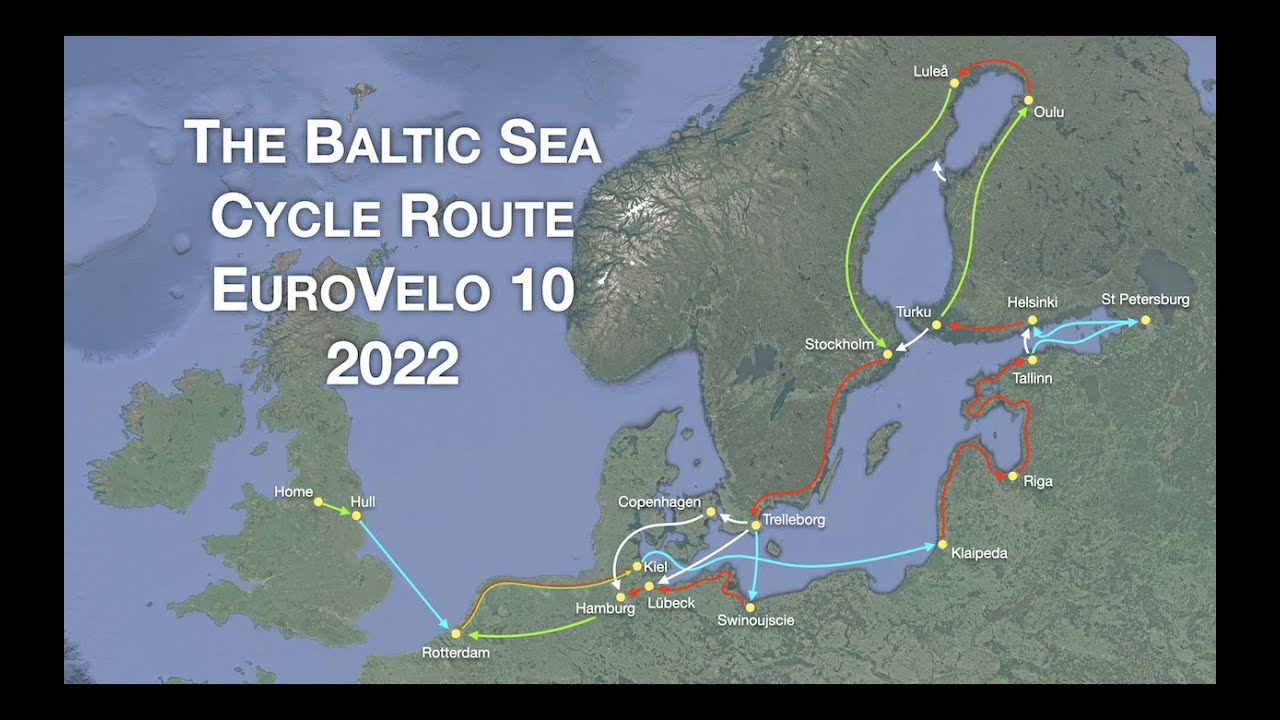 The Baltic Sea Cycle Route: EuroVelo 10 - YouTube