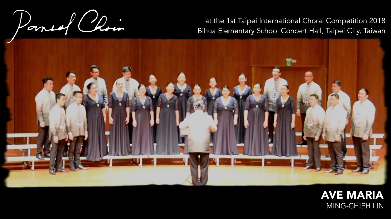 PANSOL CHOIR: Ave Maria (Ming-Chieh Lin) - YouTube