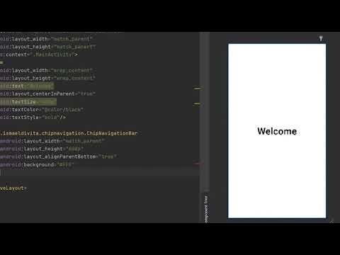 Android tutorial : create stylish navigation bar in kotlin | آموزش ...