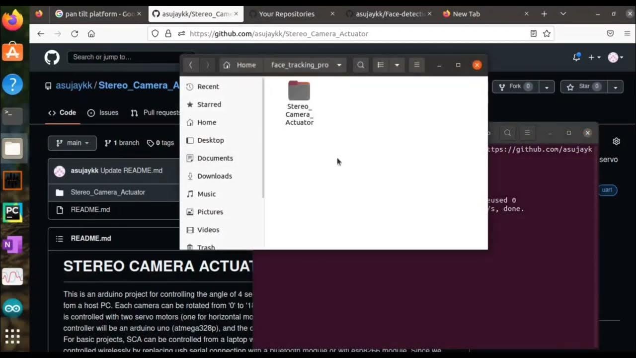 Face Detection and Tracking System | Nvidia Jetson nano | Python | Opencv | Arduino - YouTube