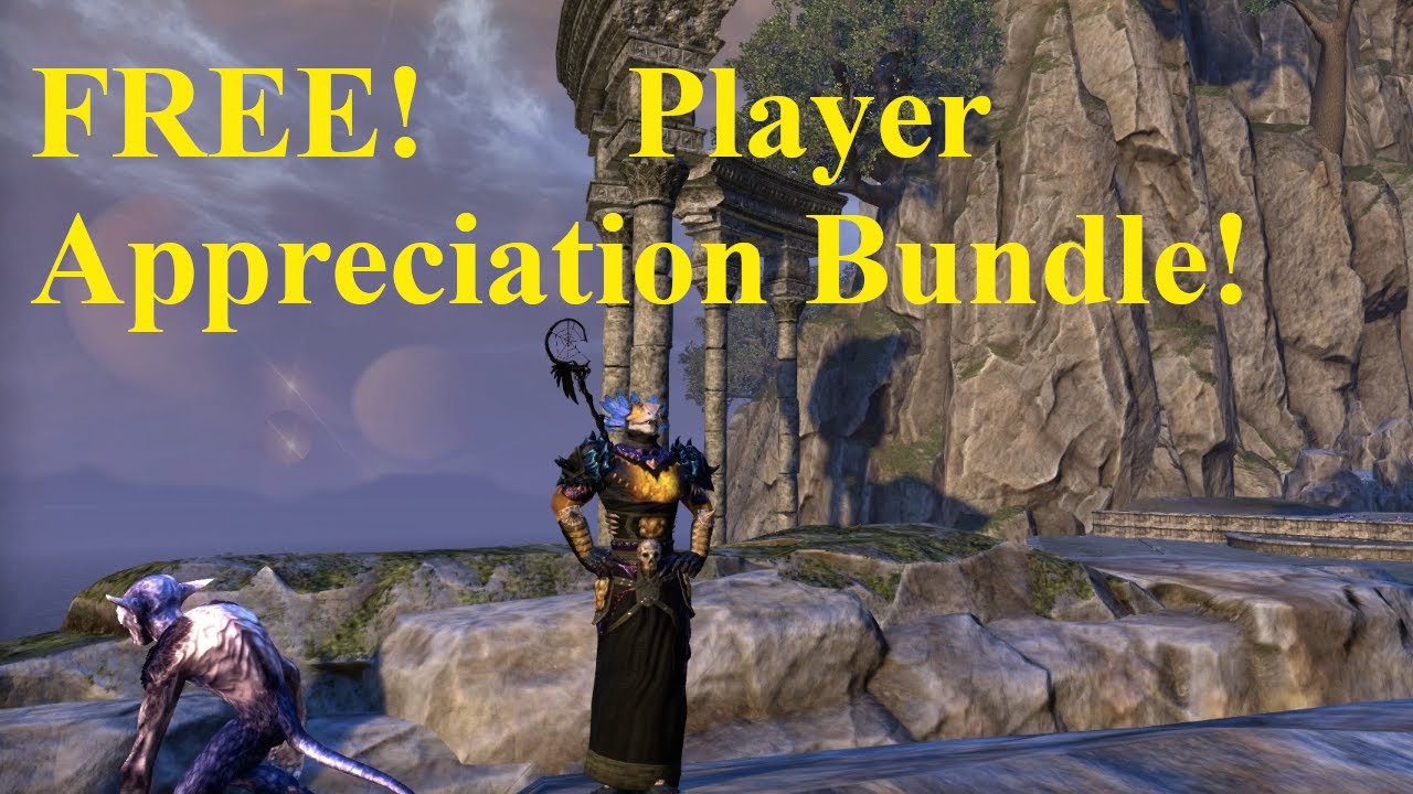 ESO FREE! Player Appreciation Bundle! - YouTube