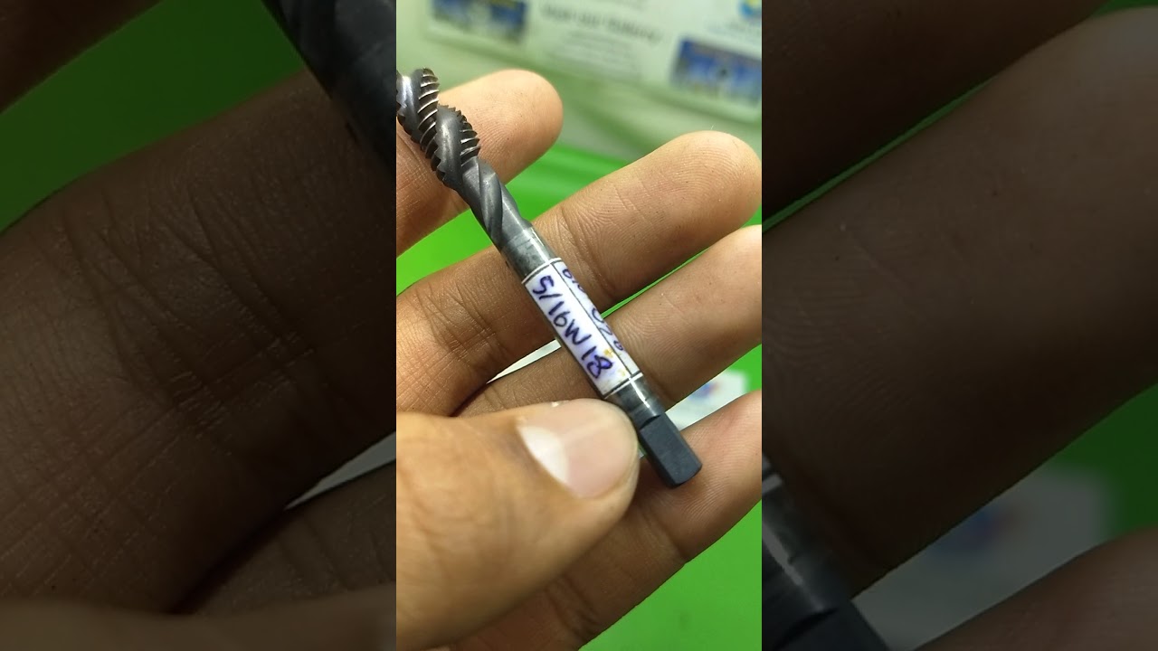 Hand Tap 5/16 W18 Tap YAMAWA 5/16W18 Tap Ulir Inchi Tap Pipa YAMAWA SP ...