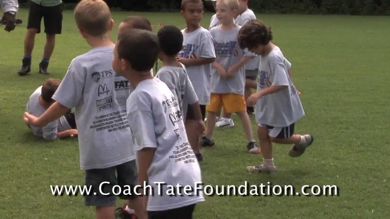 Coach Tate Foundation Football Camp 2013! - YouTube