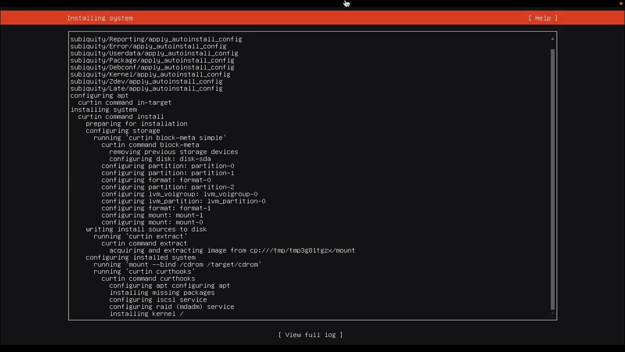 Installing Linux Server - YouTube