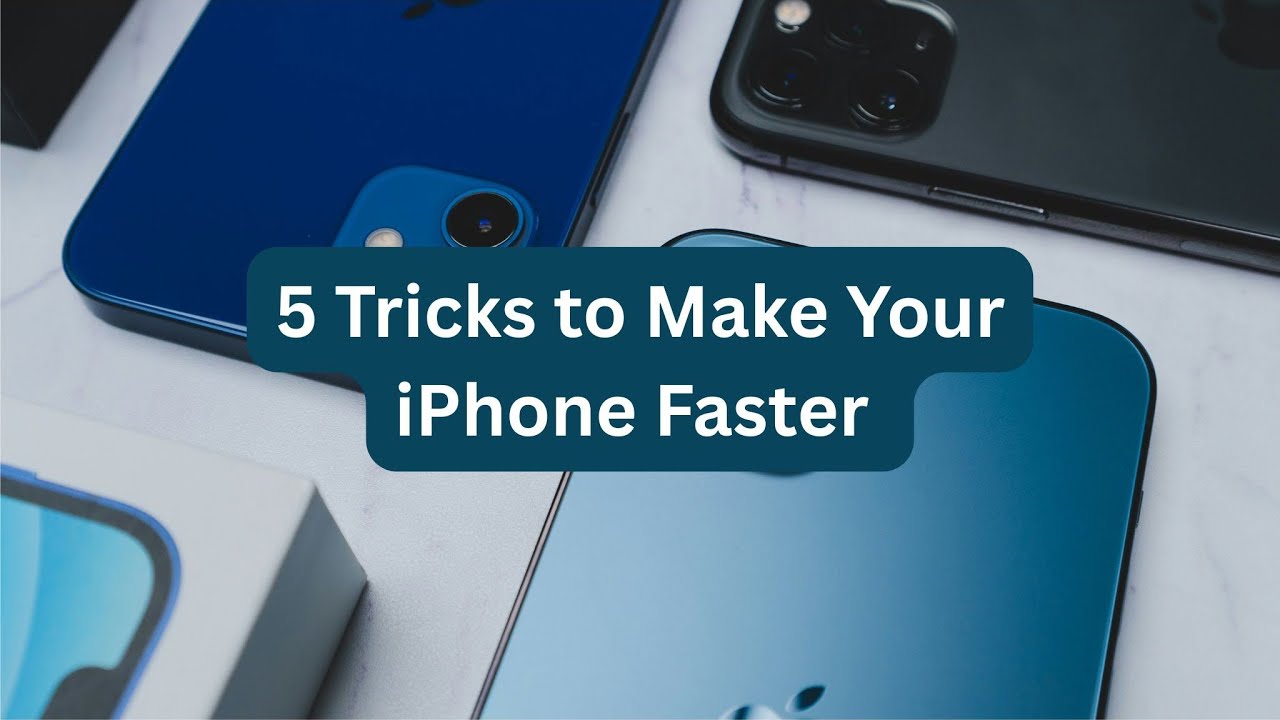 5 Tricks To Make Your iPhone Faster - YouTube