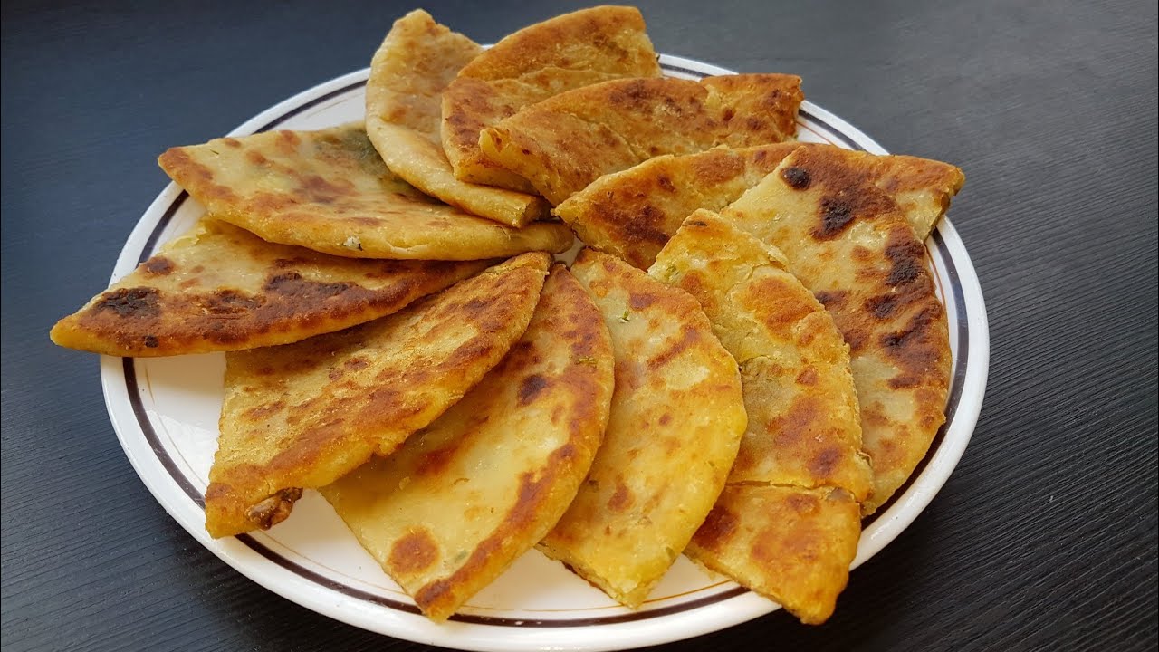 How to make paratha | Tasty Cheese and Potato paratha | Home made ...