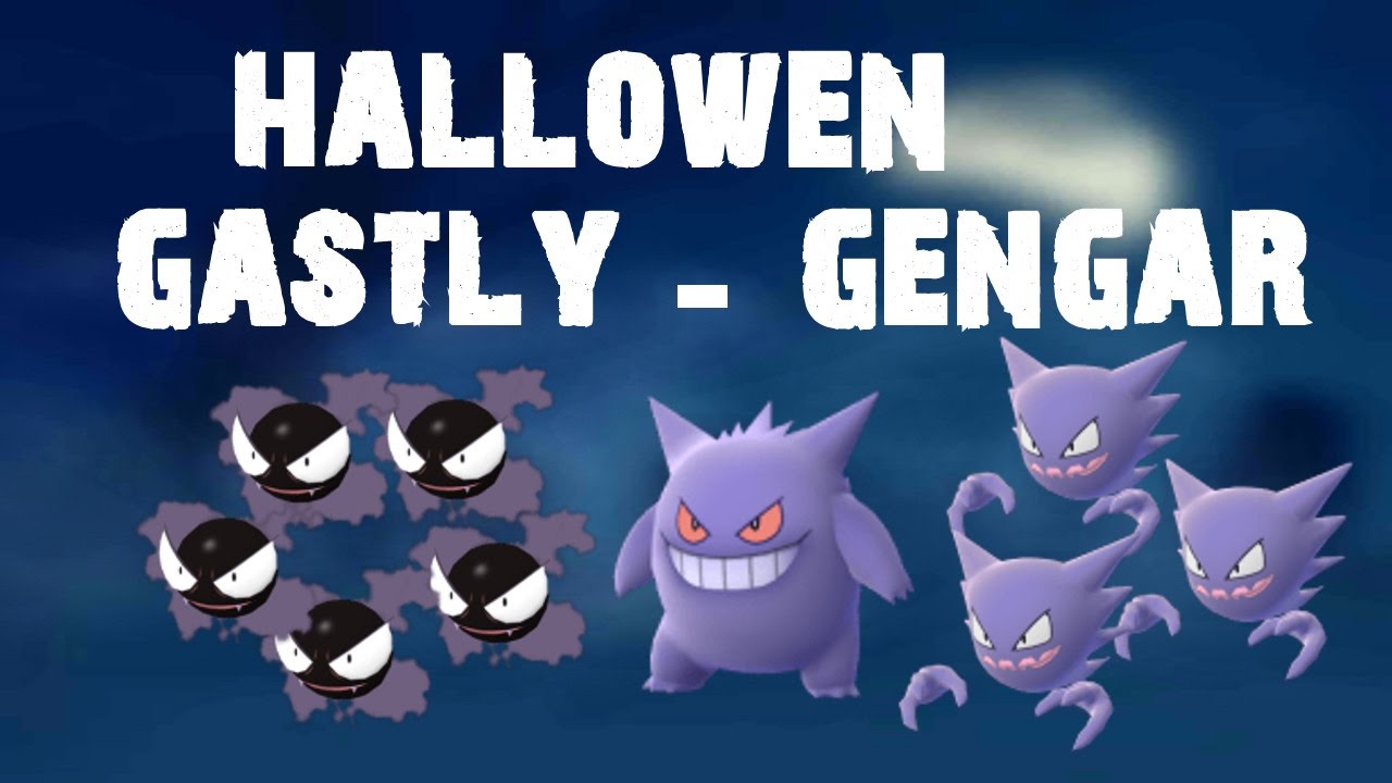 Pokemon GO! - Hallowen special [Haunter evolv] - YouTube