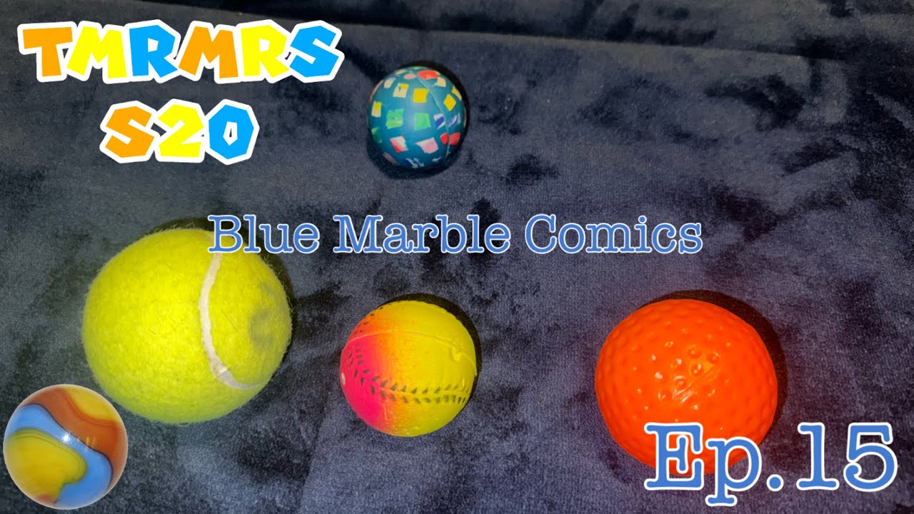 The Marble Race Master Reading Show S20 Ep.15 Blue Marble Comics - YouTube