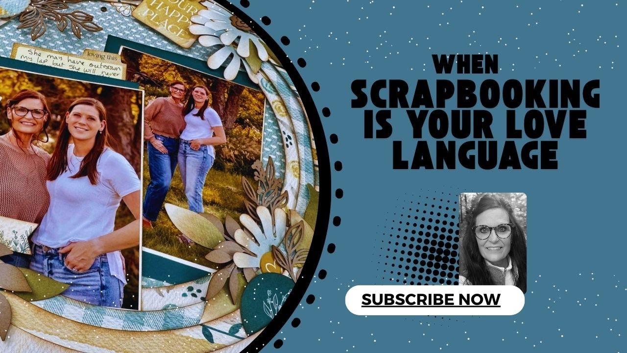 Beautiful Feature Scrapbook Layout Idea (Negative Circle Layout with ...