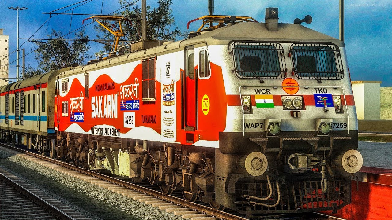 Poorva Express HIGH SPEED action in Railworks...#trainsimulator # ...
