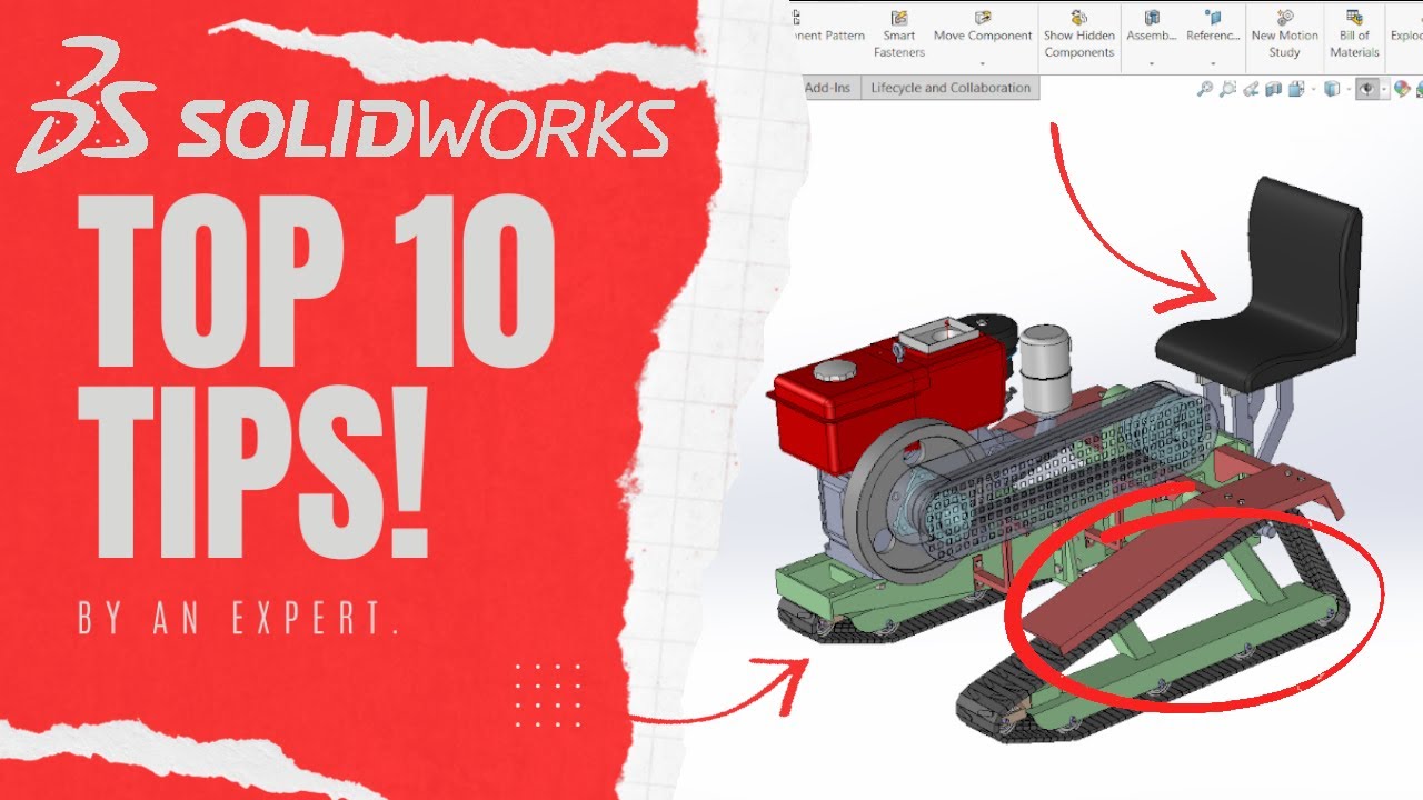 10 SOLIDWORKS TIPS in 9 MINUTES! (TIME SAVERS) - YouTube