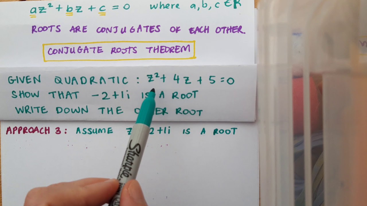 Complex Roots of Polynomials - Quadratics - YouTube