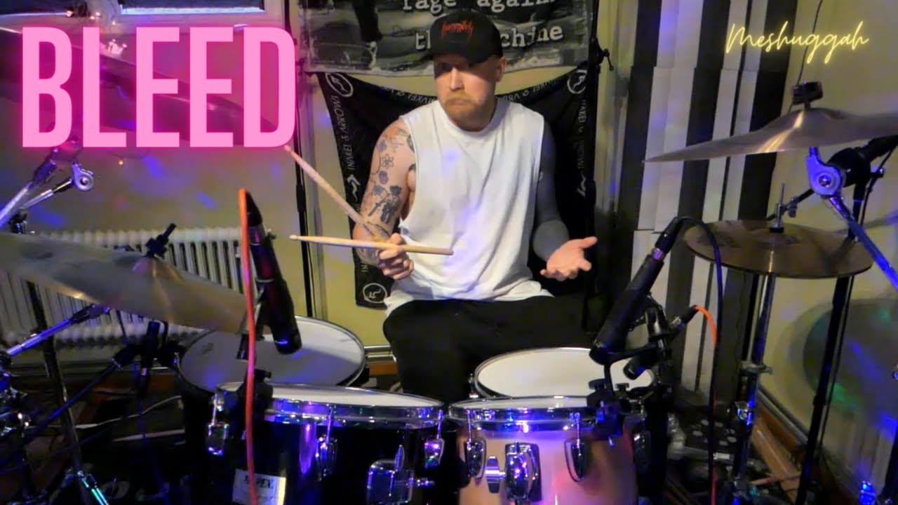 BLEED - MESHUGGAH - DRUM COVER - YouTube