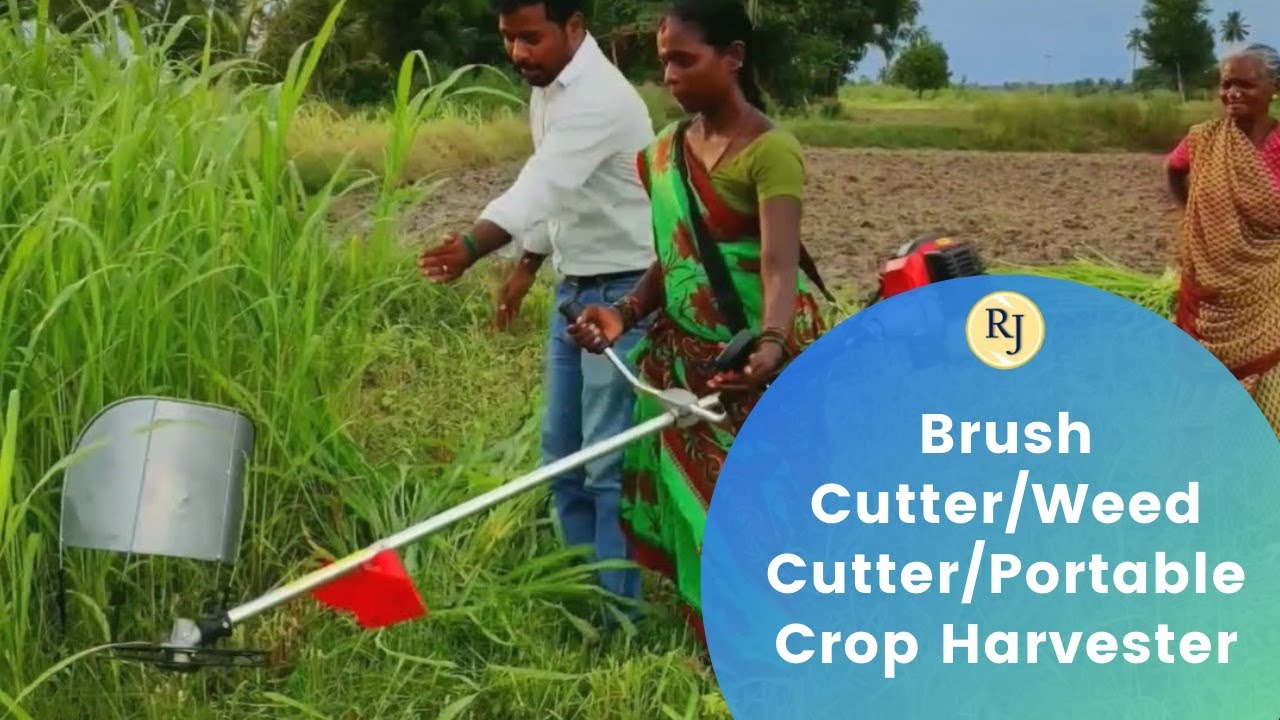Brush Cutter/Weed Cutter/Portable Crop Harvester / Backpack Cutter / RJ ...
