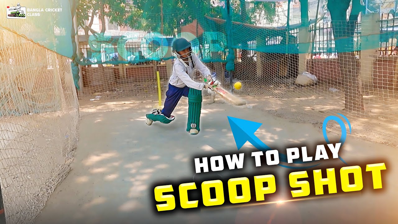How To Play Scoop Shot In Cricket🔥 Cricket Batting Scoop Shot Tips In ...