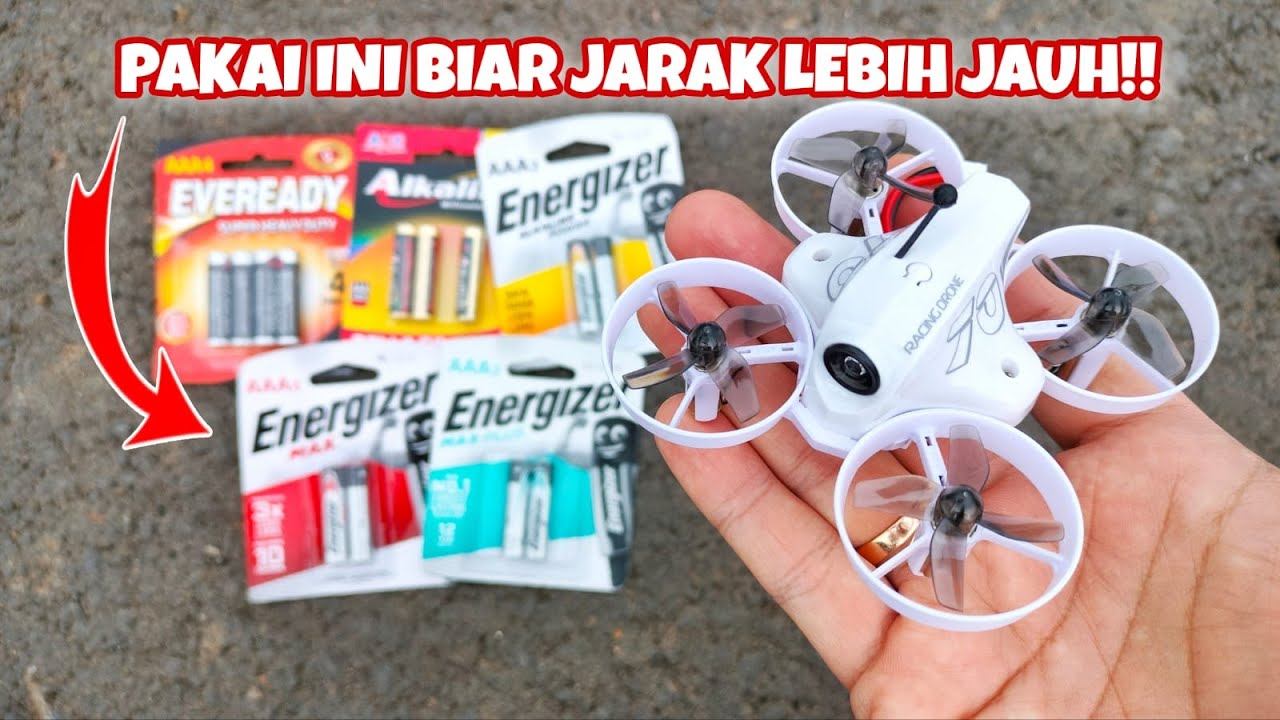 Test Jarak Terbang Apex VR70 Drone FPV Murah Terbaik untuk Pemula - YouTube