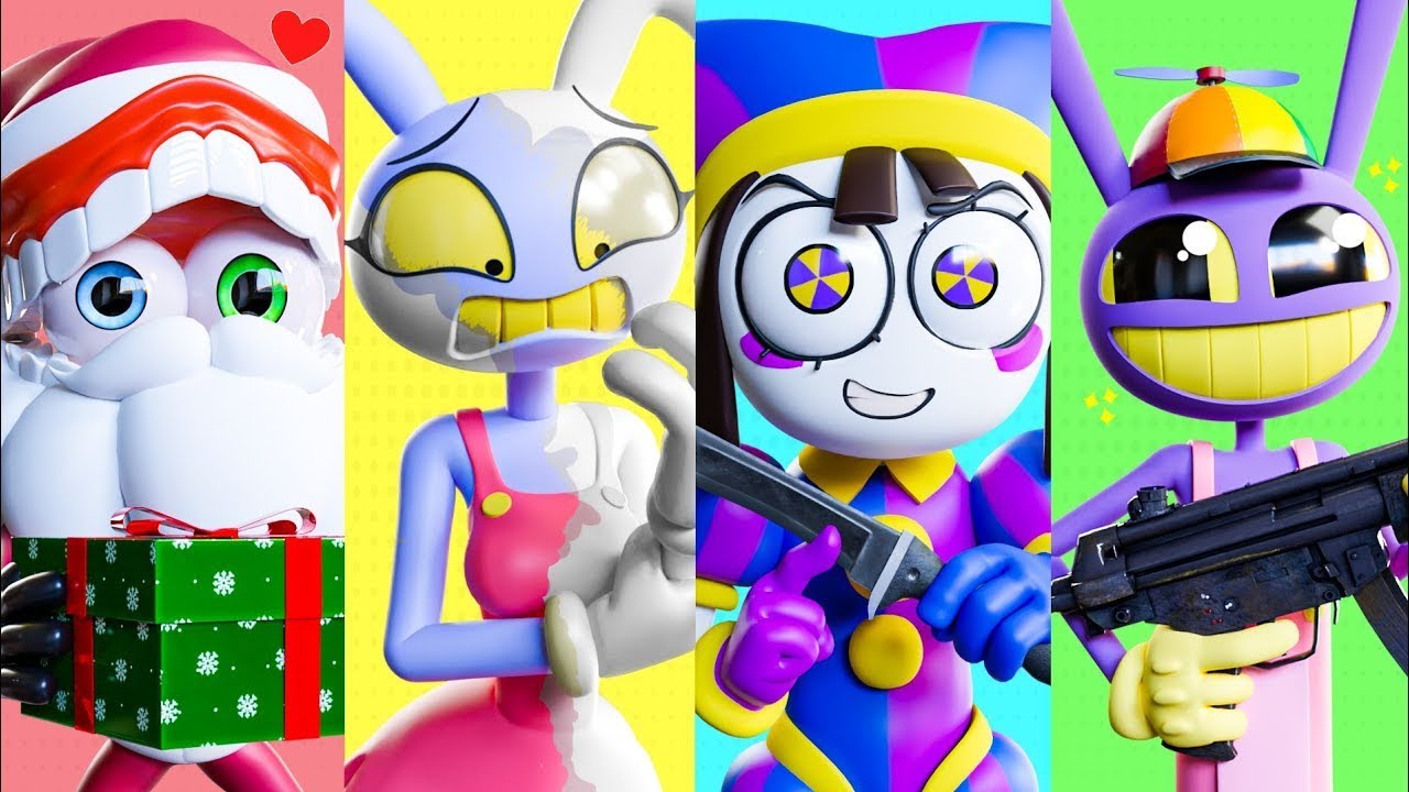 100 THE AMAZING DIGITAL CIRCUS COMPILACIÓN DE ANIMACIONES NO OFICIAL ...