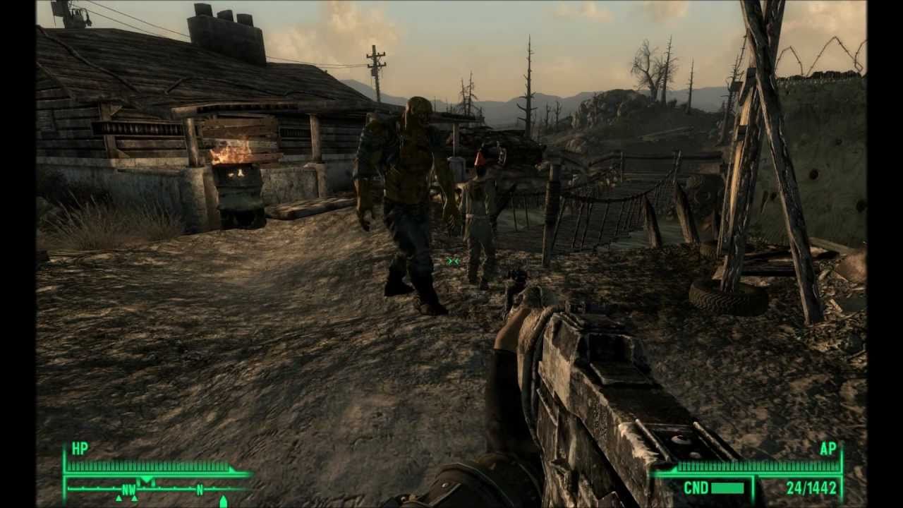 Let's Play Fallout 3 Part 115 - Lamplight Cannibals - YouTube