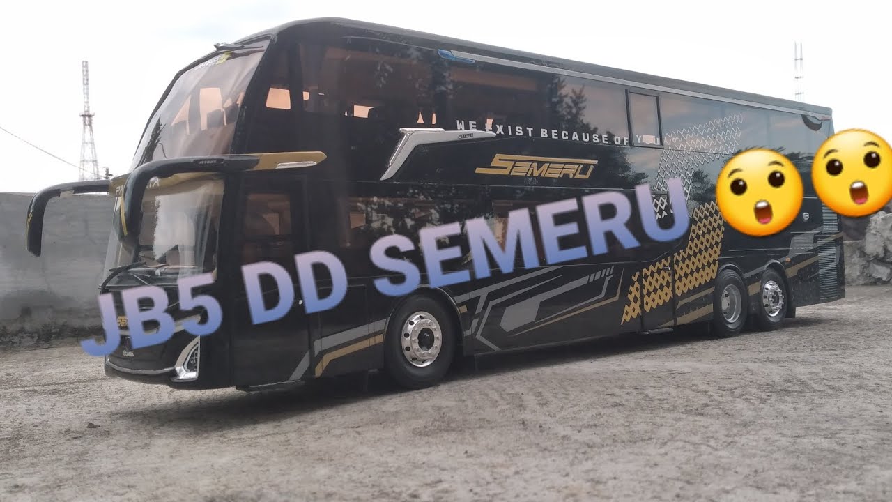 Bus double deck SEMERU - YouTube