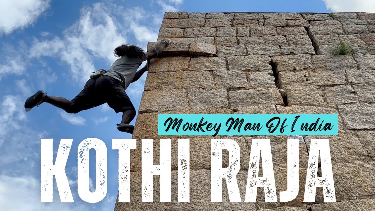 Kothi Raja's DANGEROUS Wall Climbing at Chitradurga - YouTube
