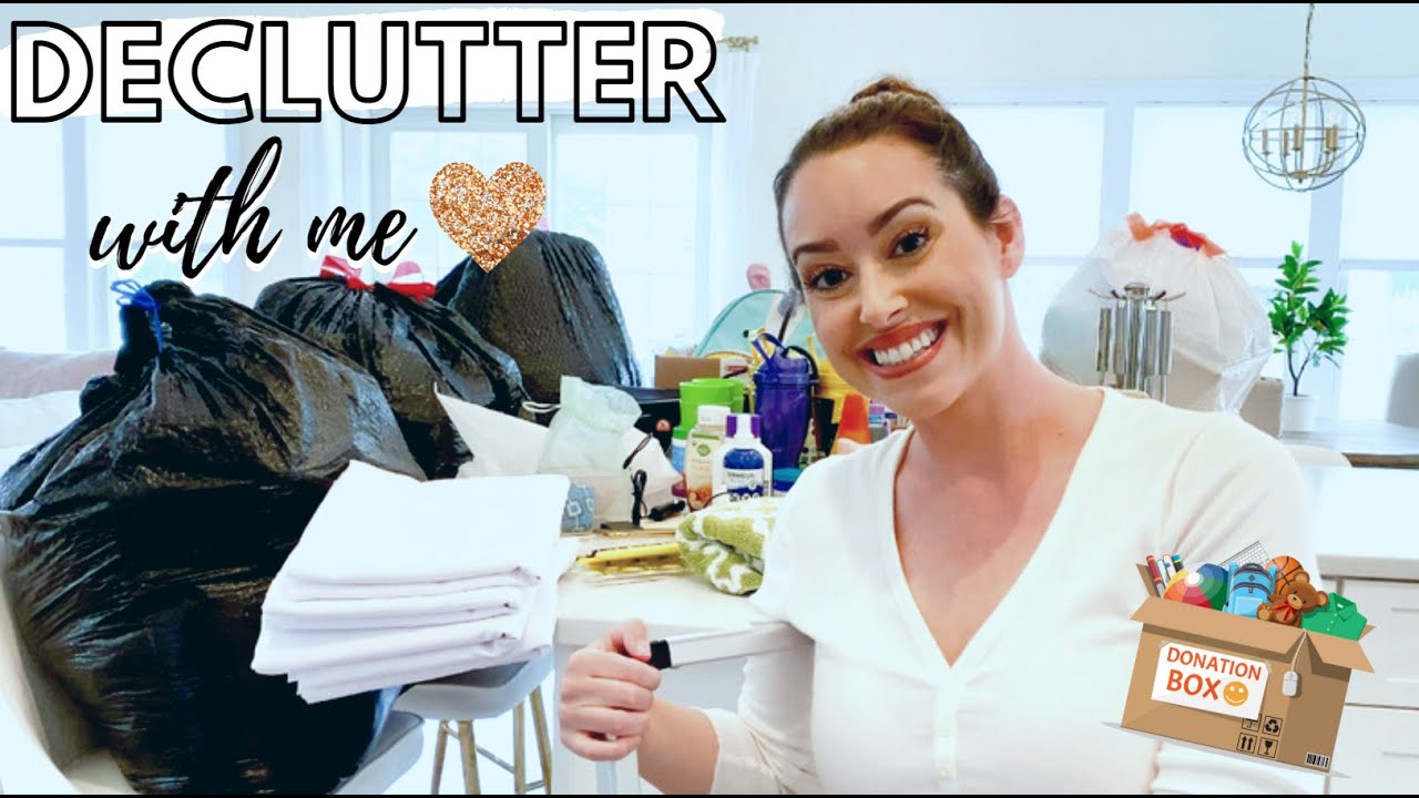 DECLUTTER WITH ME! MOTIVATIONAL HOUSE DECLUTTER (Playroom, Kitchen ...