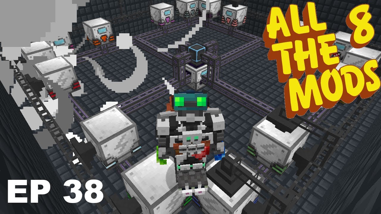 ATM 8 - Episode 38 - Ether Gas and All the Generators! - YouTube