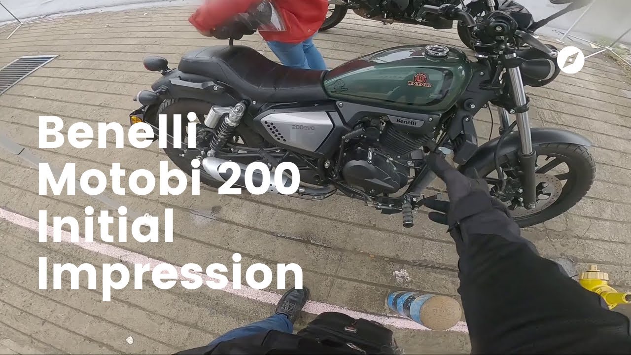 Benelli Motobi 200 Evo Test Drive Impression - YouTube
