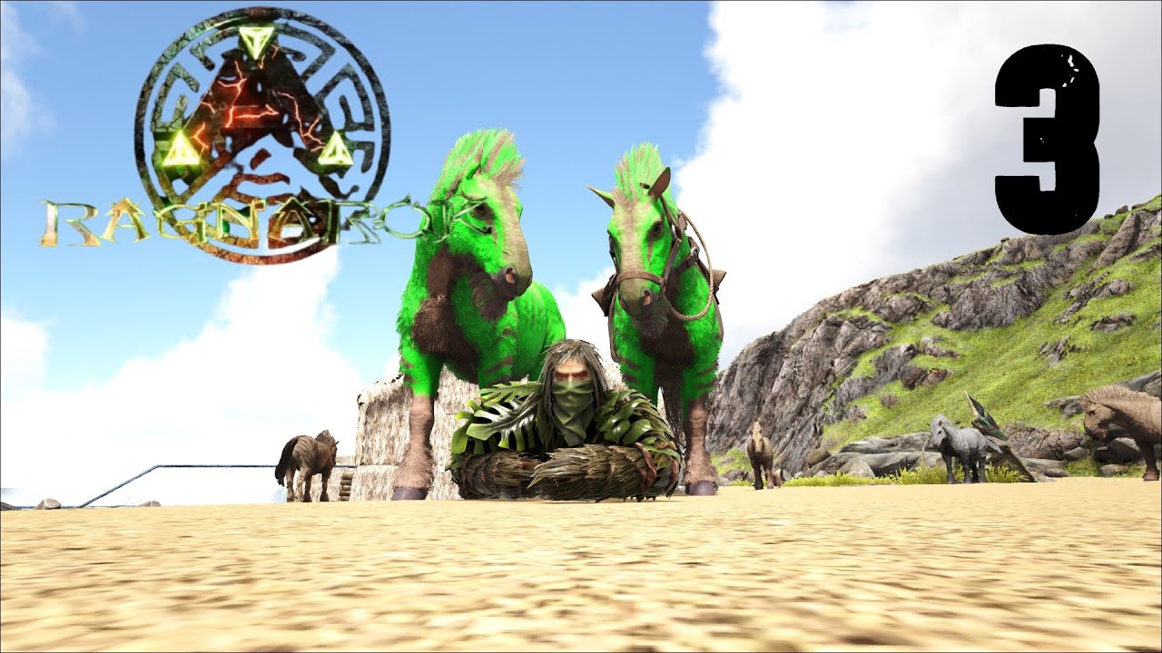 ARK Ragnarok- Equus Breeding! - YouTube