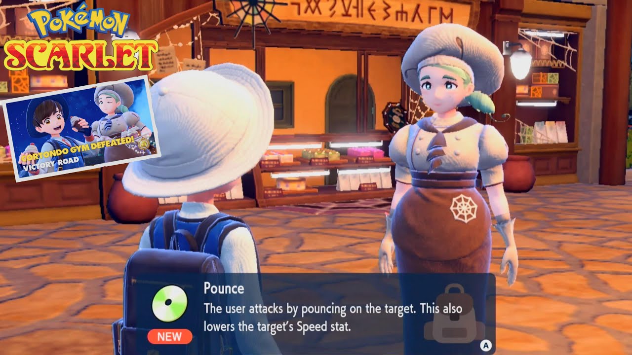 Pokémon Scarlet & Violet - Challenge Katy Gym Leader Bug Type Cortondo ...