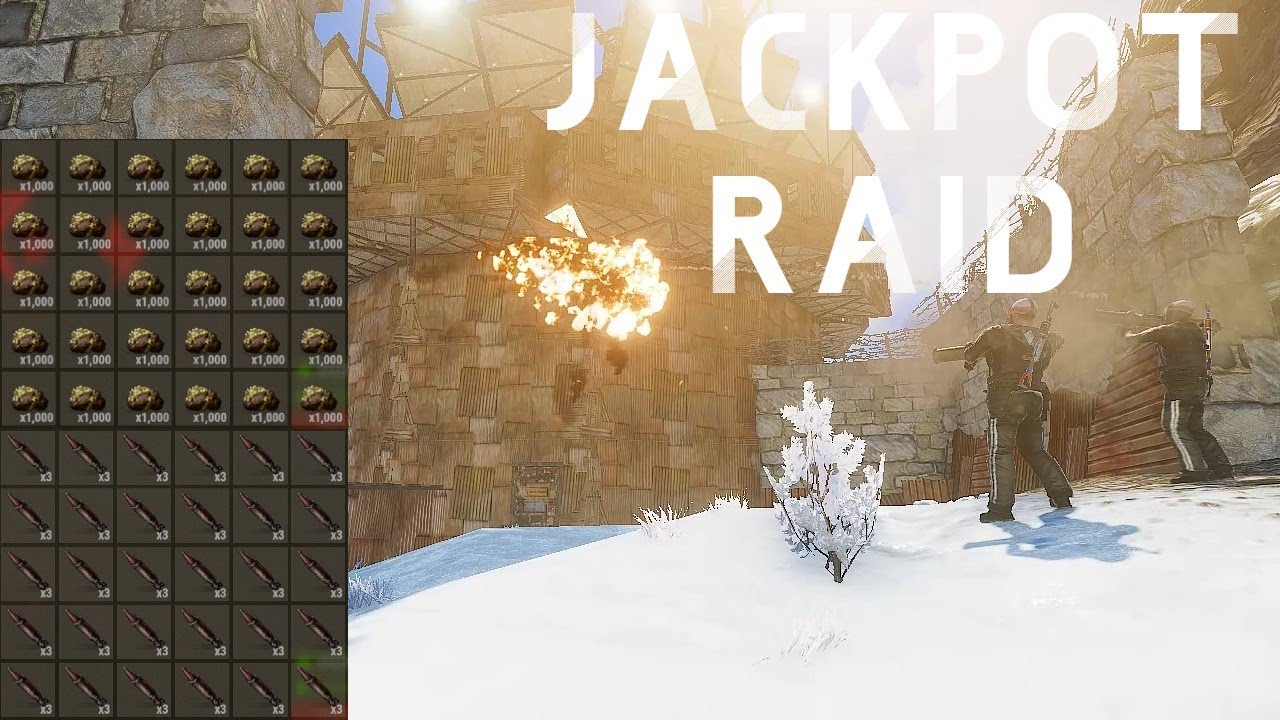 RUST | NONSTOP ACTION Leads to JACKPOT ONLINE RAID (Part 2/2) - YouTube