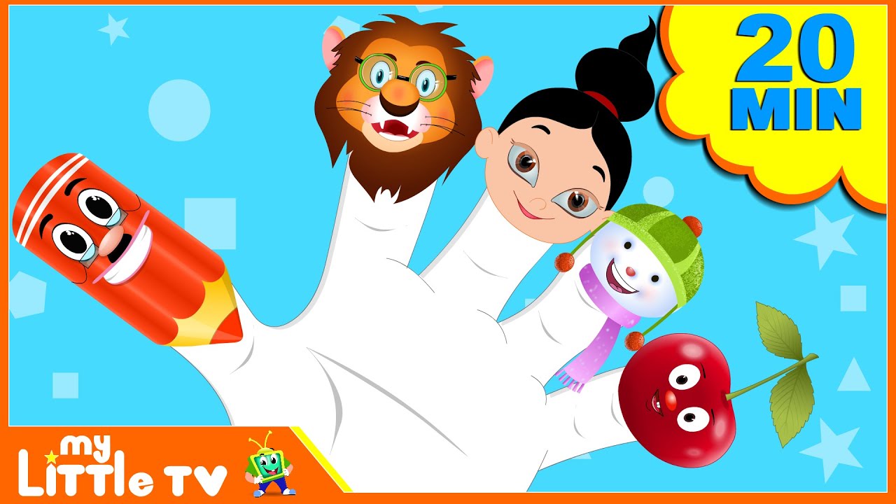 Finger Family Song | Nursery Rhymes Plus Lots More | My Little TV - YouTube