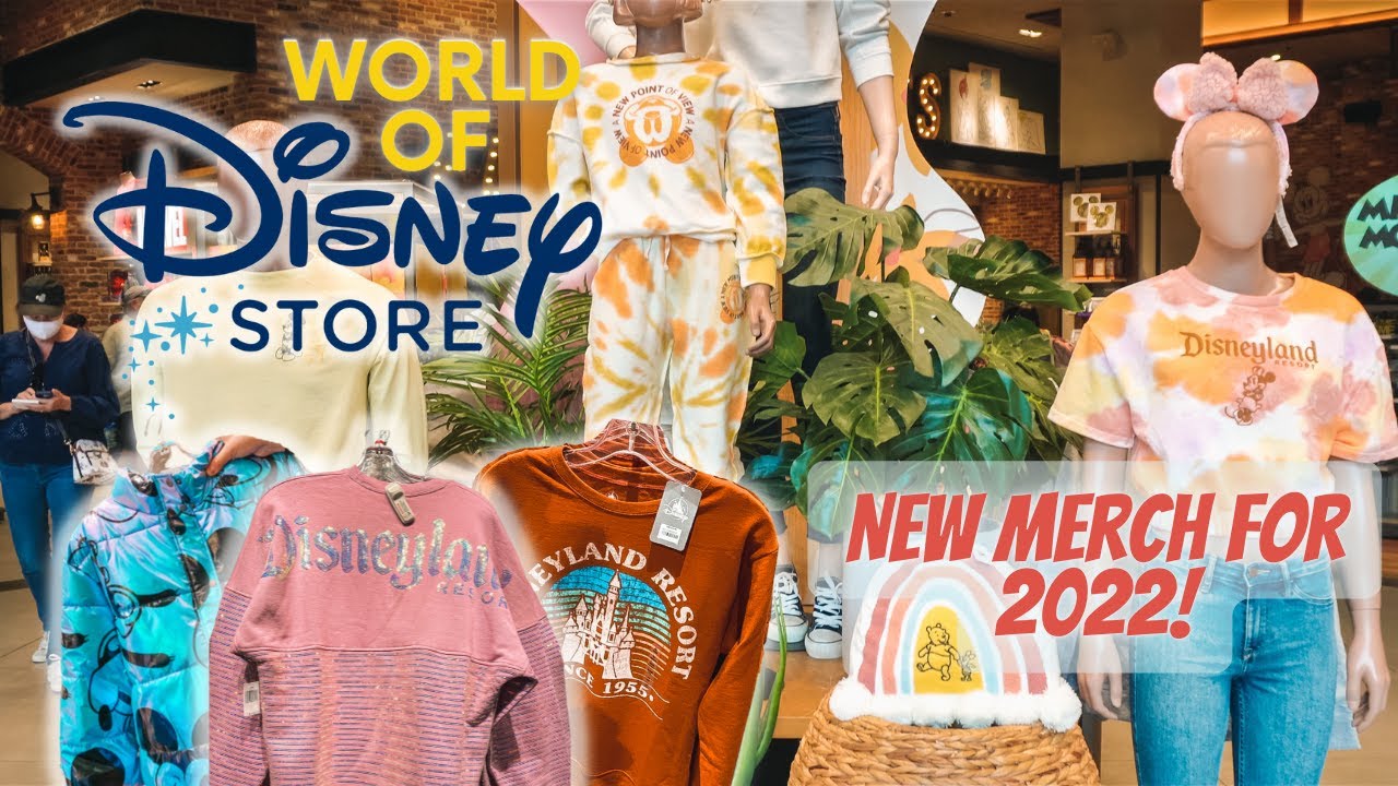 NEW Disney Merch Vlog - Downtown Disney's World of Disney Store Merch ...
