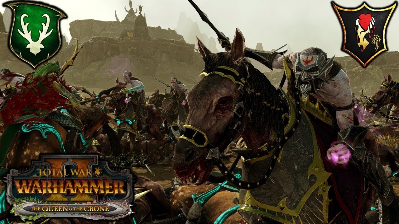 WAYWATCHING HELLEBRON - Wood Elves vs. Dark Elves - Total War Warhammer ...