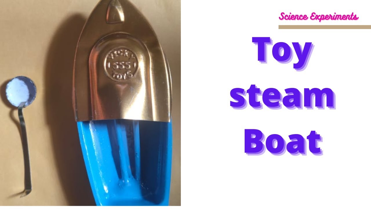 How to run toy water pop pop boat|kids Steam boat toy|Khilona boat ...